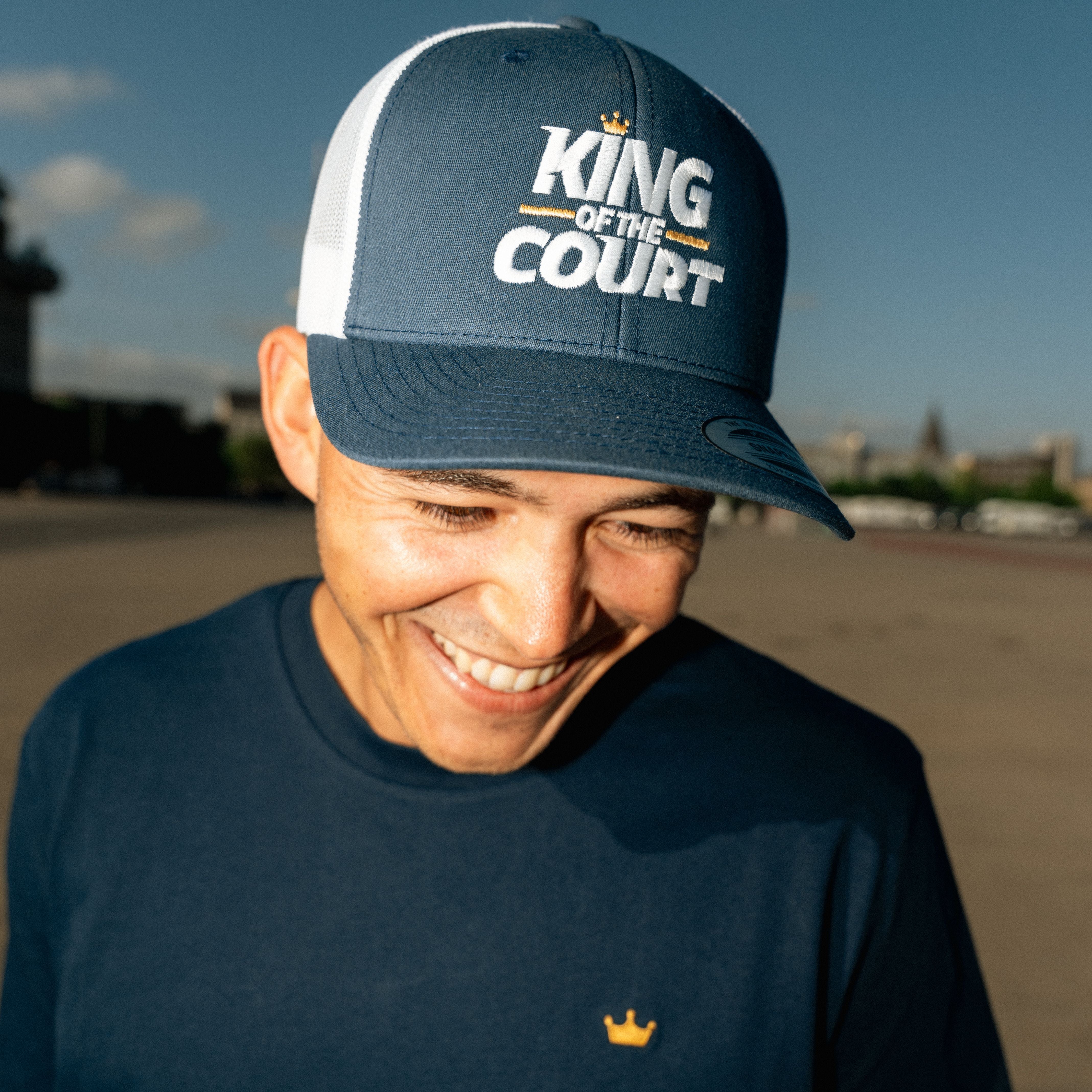 KOTC Trucker Cap 2025 - Navy/White – Beachvolley Merch
